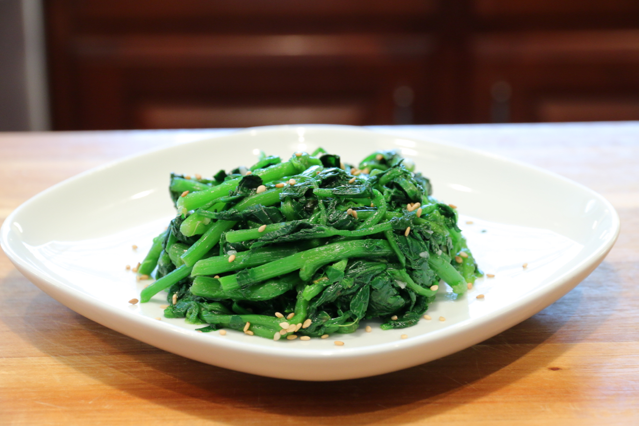 Watercress Salad | Chinese Healthy Cooking